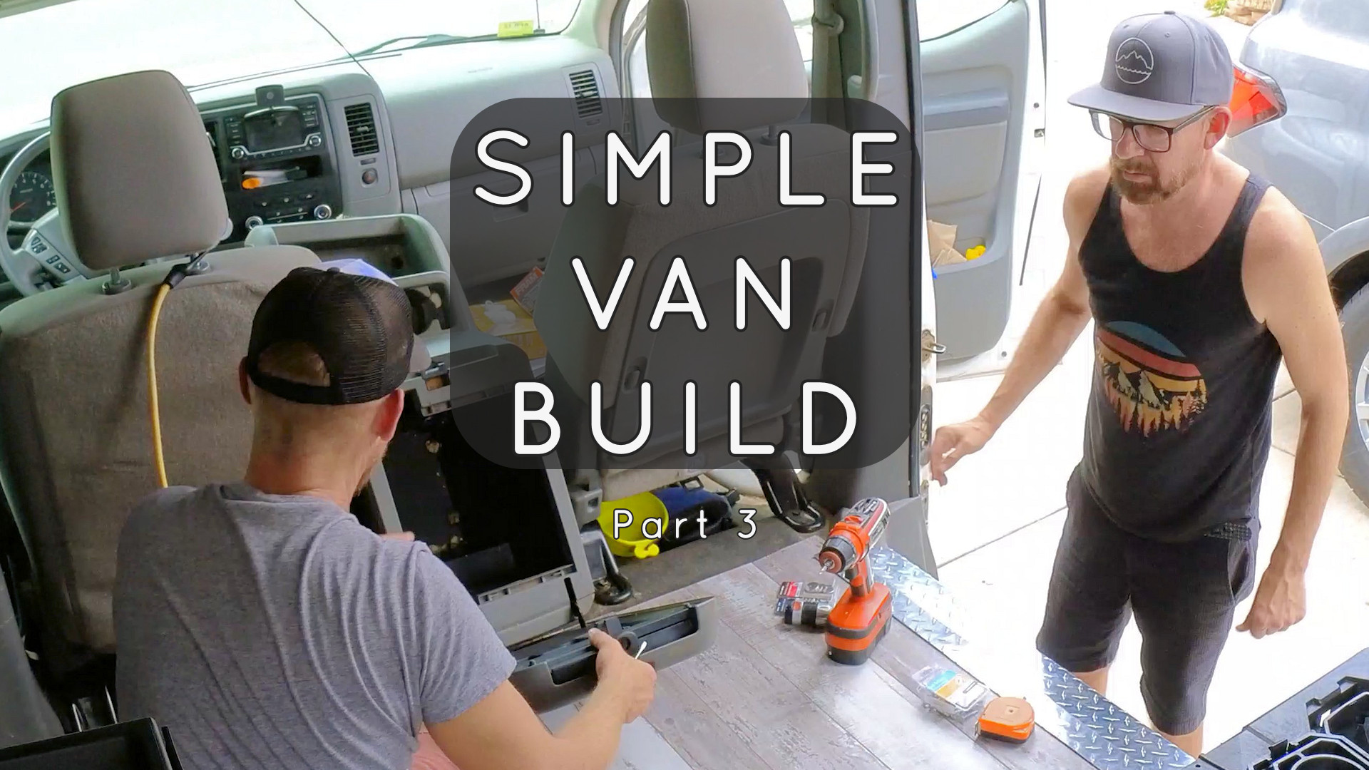 Van Build Time-lapse #2 | Nissan NV3500 Cargo Van / Camper Van ...