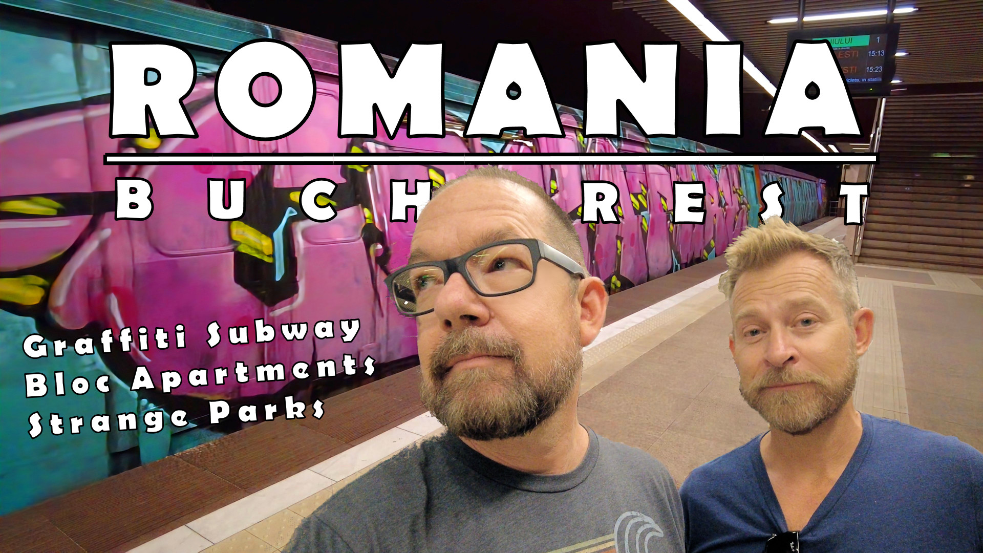 Bucharest Romania | Graffiti Subway | Bizarre City Park ...